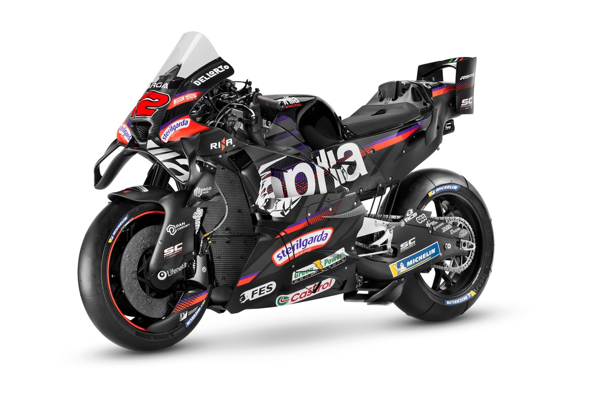 Aprilia reveals 2026 MotoGP bike for Bezzecchi and Martin