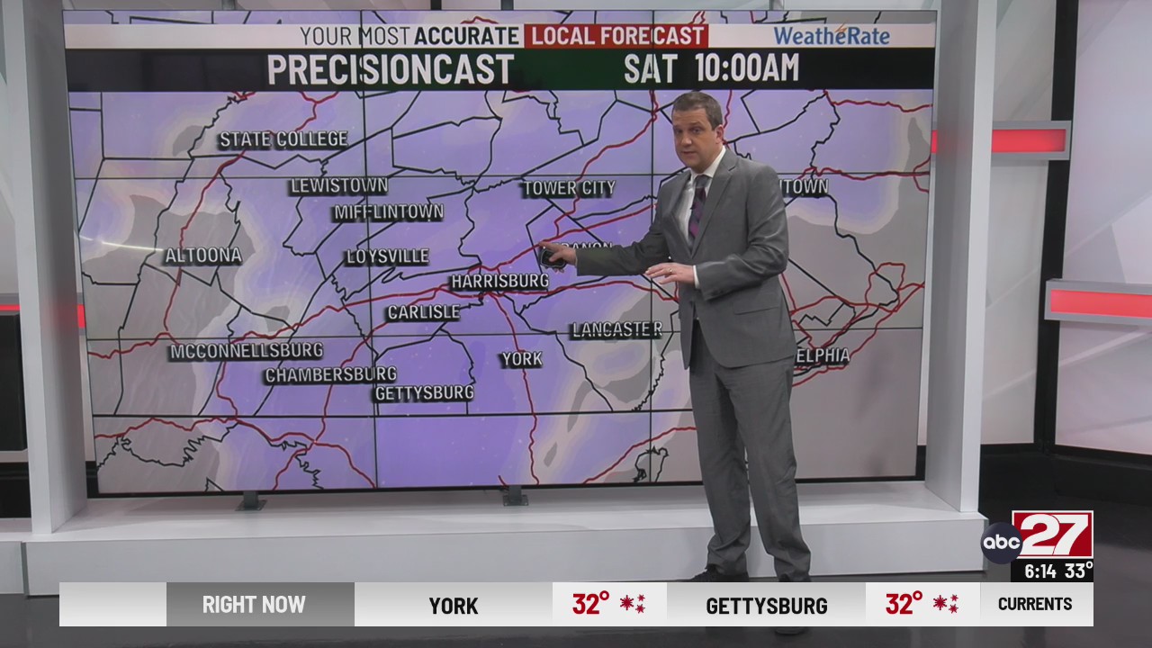 Brett's Thursday morning daybreak forecast