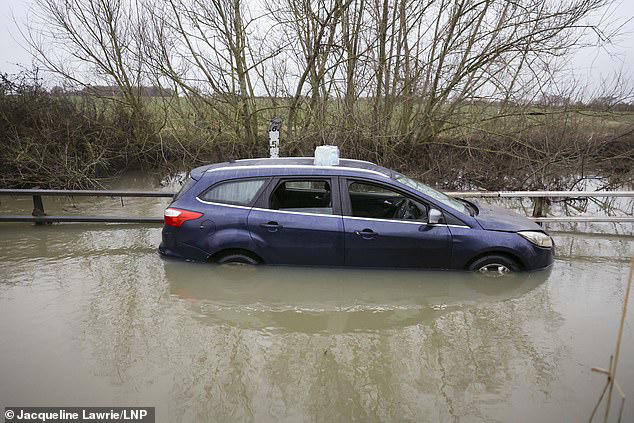 Britain on flood alert after Storm Goretti: More than half a month's ...