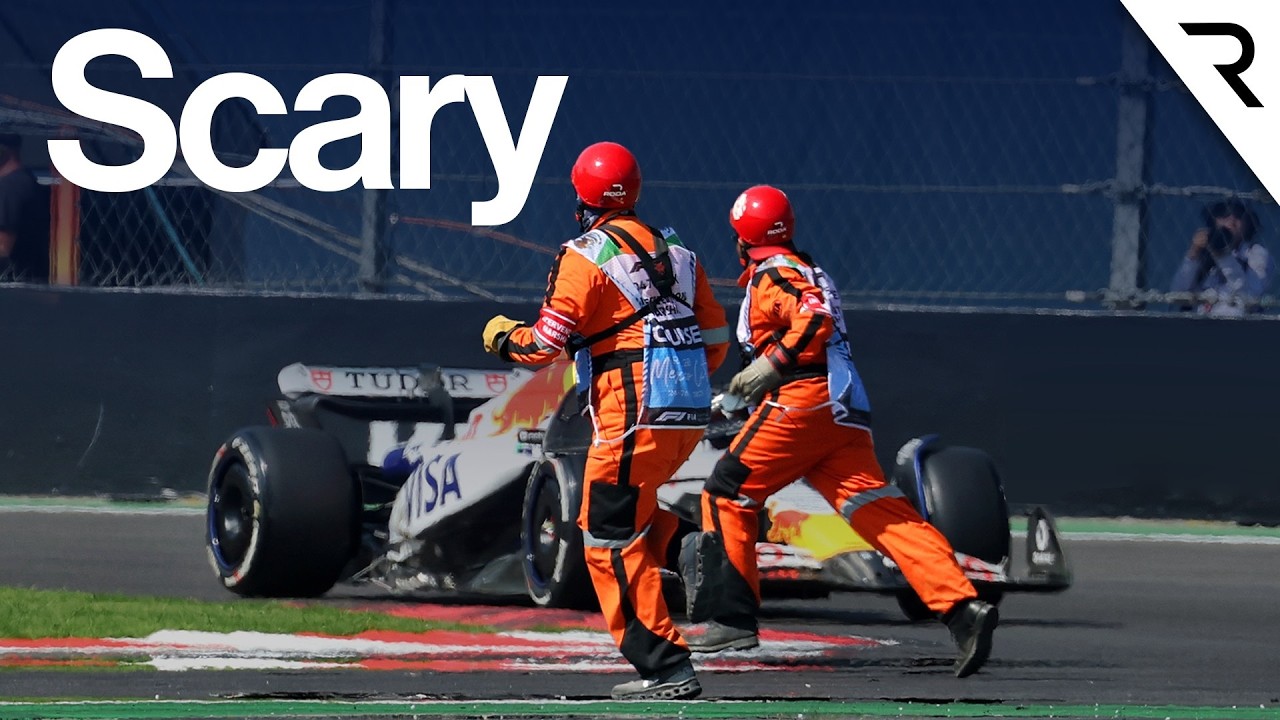 That moment the Mexico GP nearly turned tragic