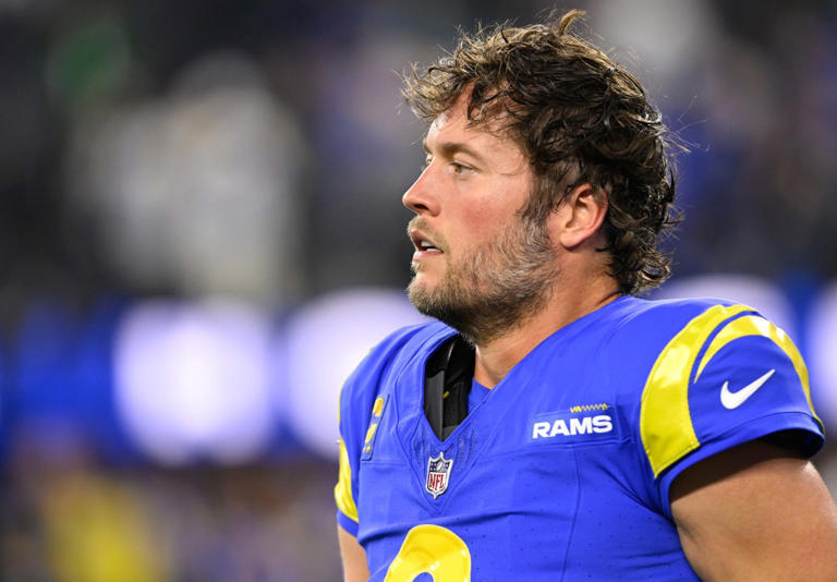 Matthew Stafford shares injury update before Bears game