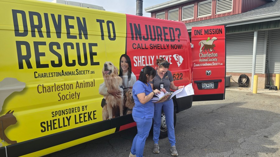 Charleston Animal Society to unveil 'Lifesaving Express' rescue van