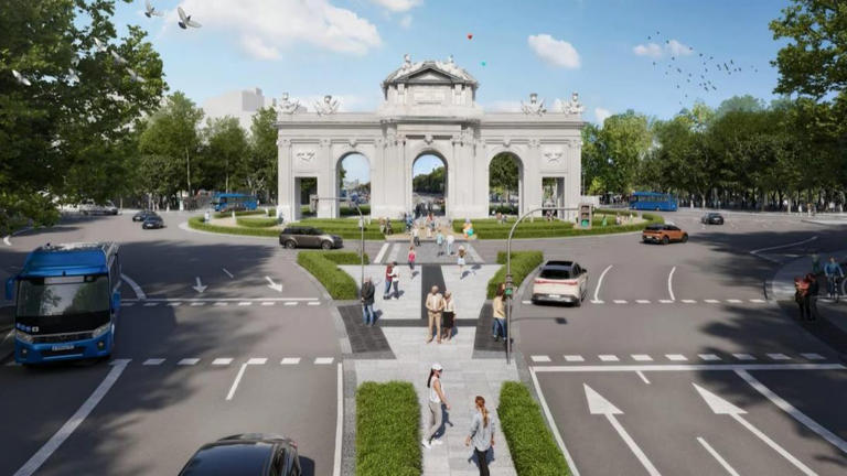 Madrid presenta la reforma del camino hacia la Puerta de Alcalá: paseo ...
