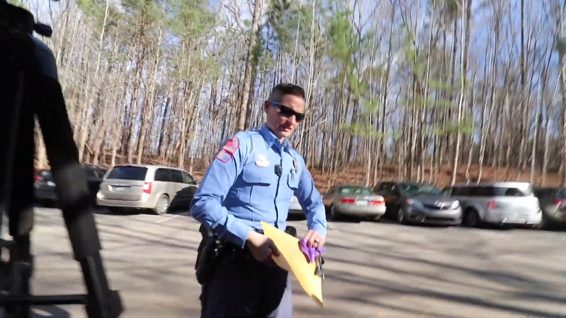 Watch how magnet fishing turned into a police situation