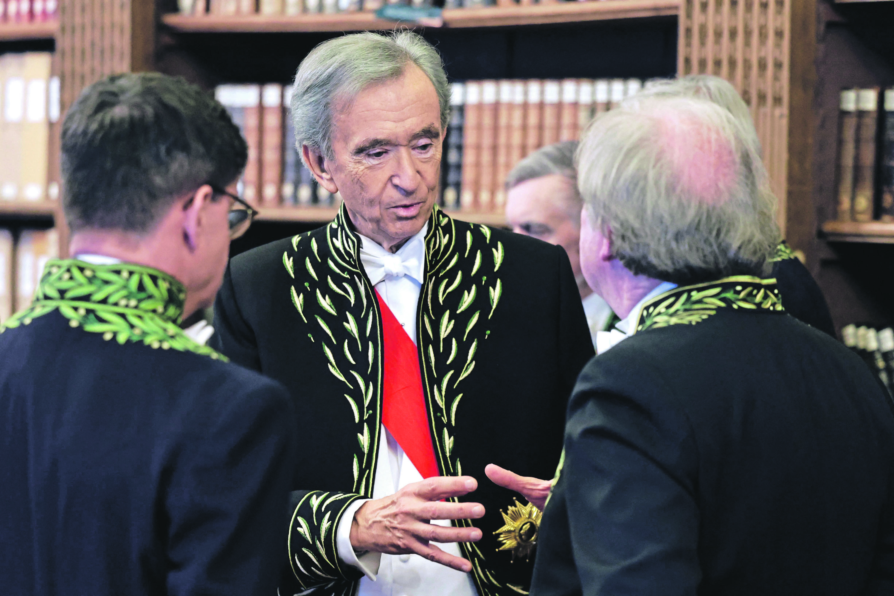 Bernard Arnault, une fine lame sous la coupole