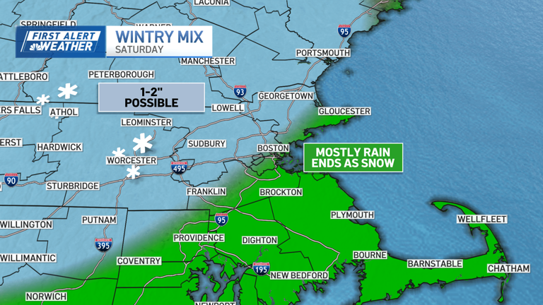 Cold air rushes back today, looking ahead to two chances for snow this ...