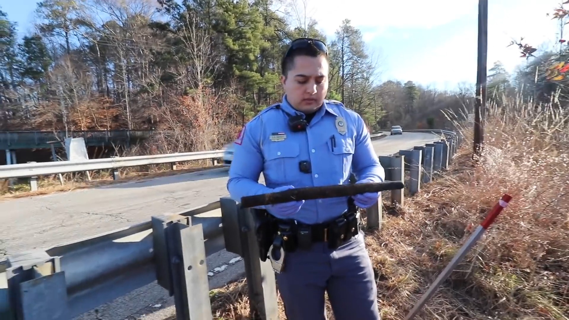 Watch how a simple magnet fishing trip changed instantly