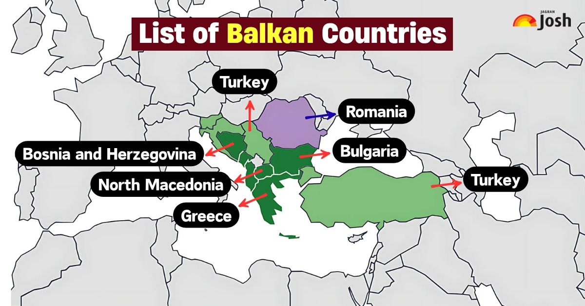 How many Balkan countries are there in the world?