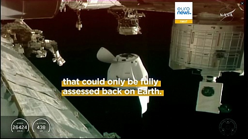 Astronauts return to Earth after first-ever medical evacuation from ...
