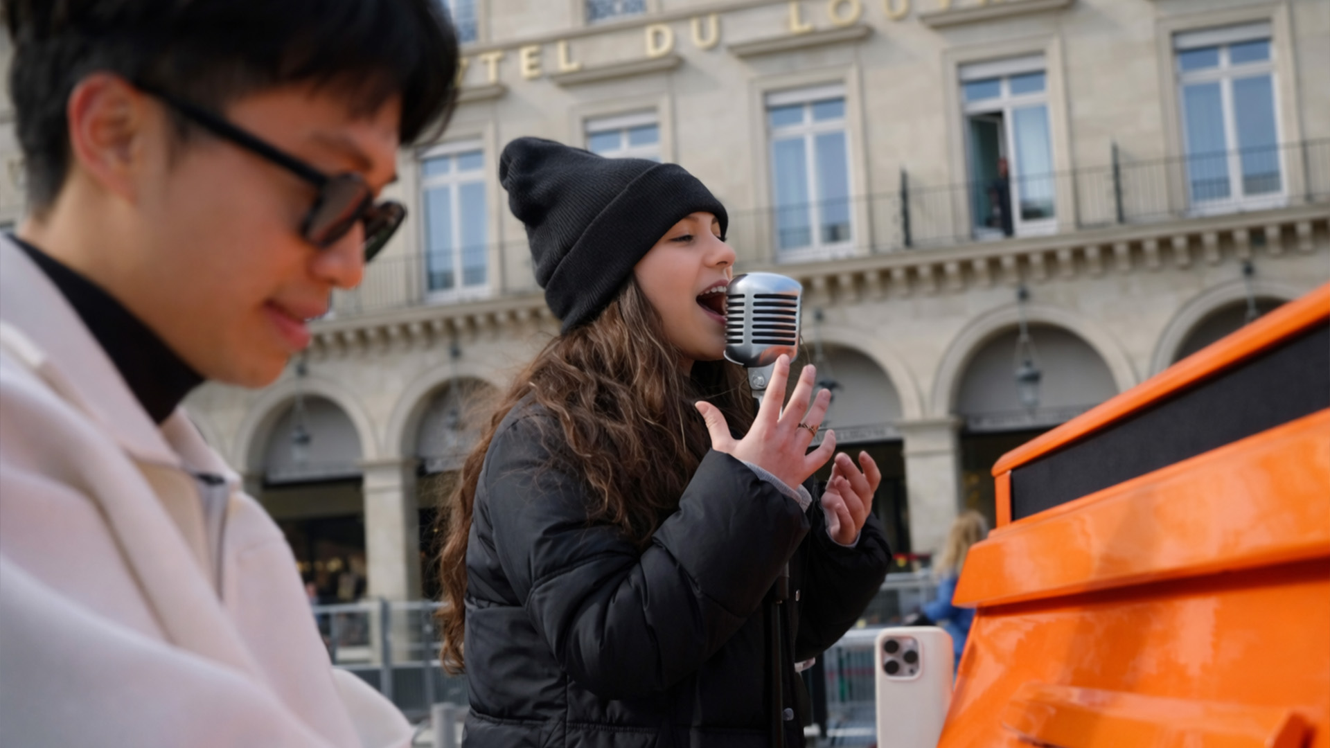 11-Year-Old Italian Girl Sings Drivers License in Public