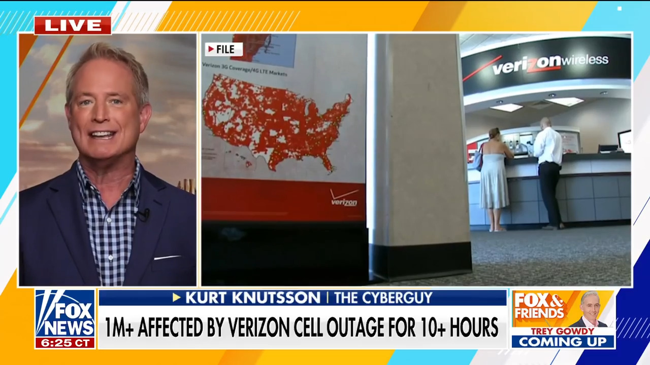 More than one million Verizon customers impacted by nationwide outage