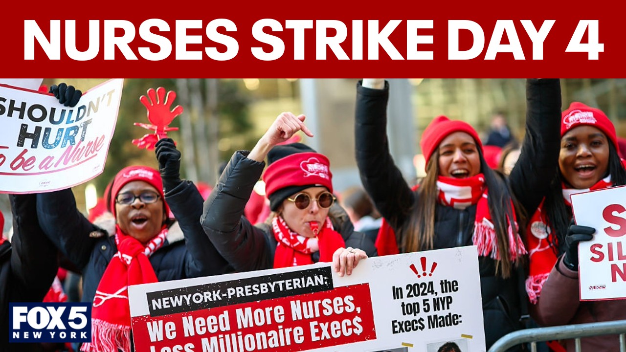 NYC nurses strike enters day 4