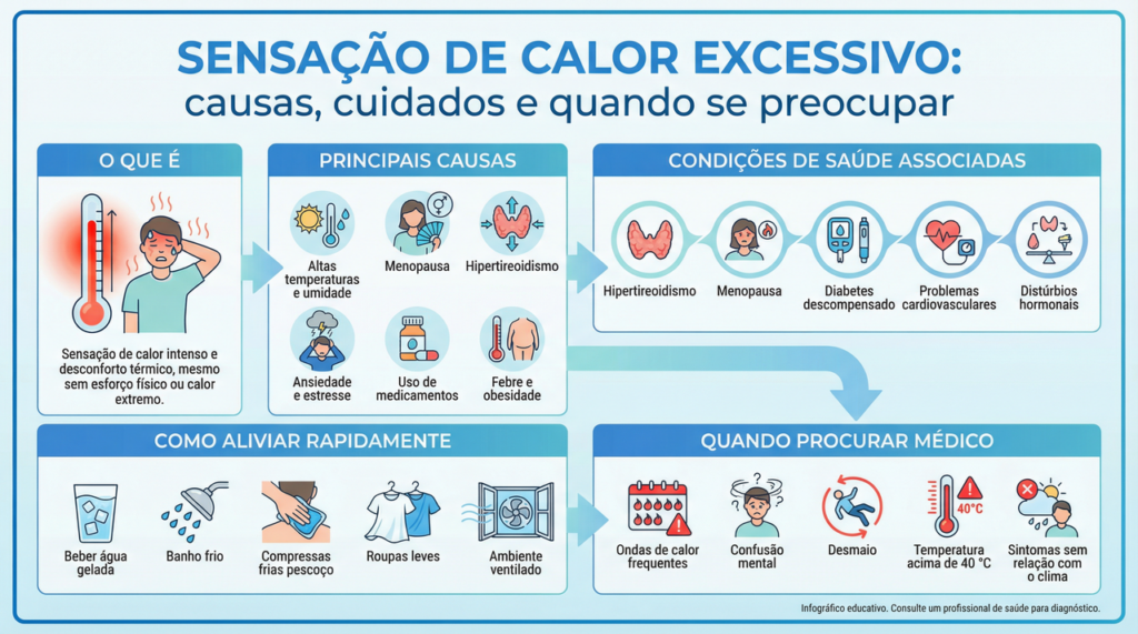 Calor sem parar mesmo no ar condicionado pode ser sinal dessas 6 ...