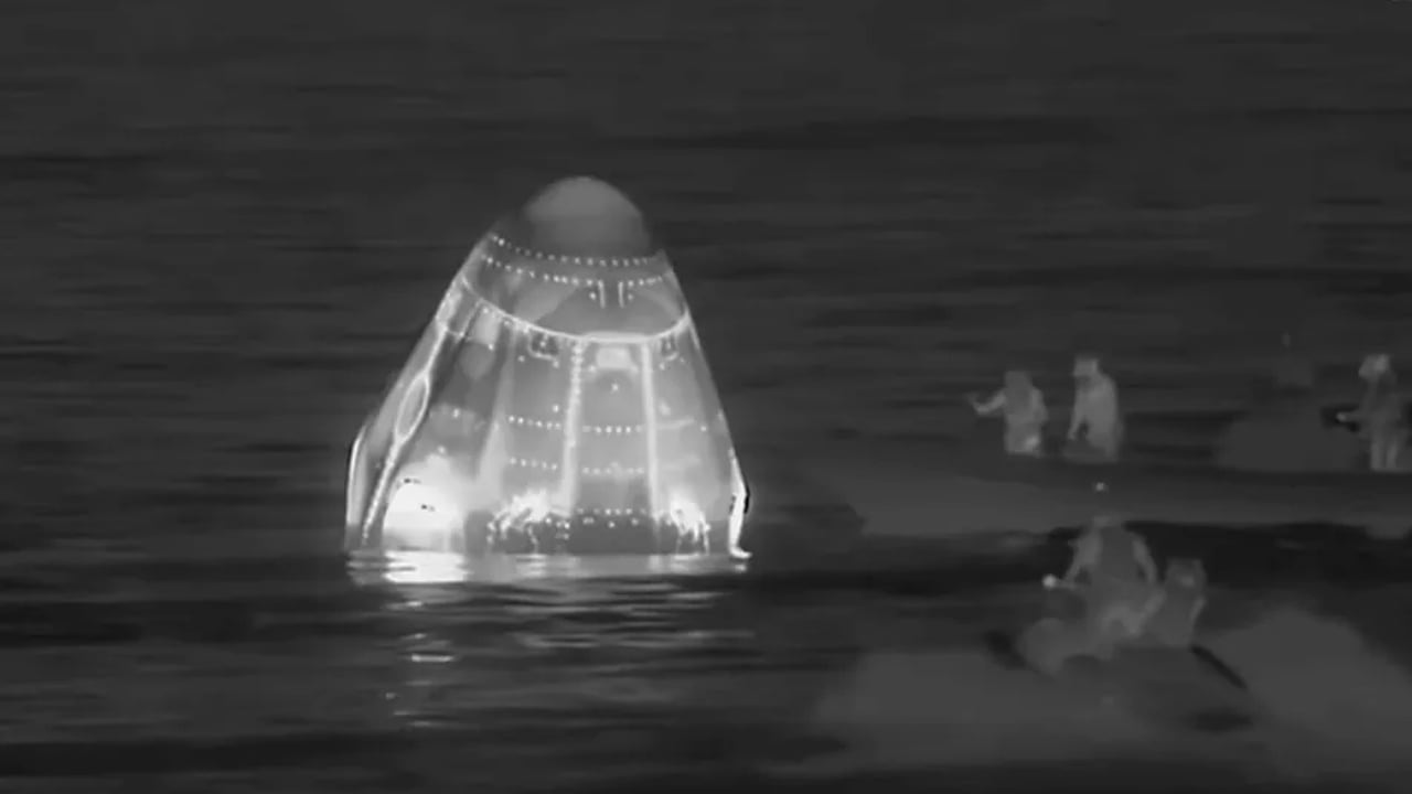 SpaceX Crew-11 splashes down safely in Pacific Ocean