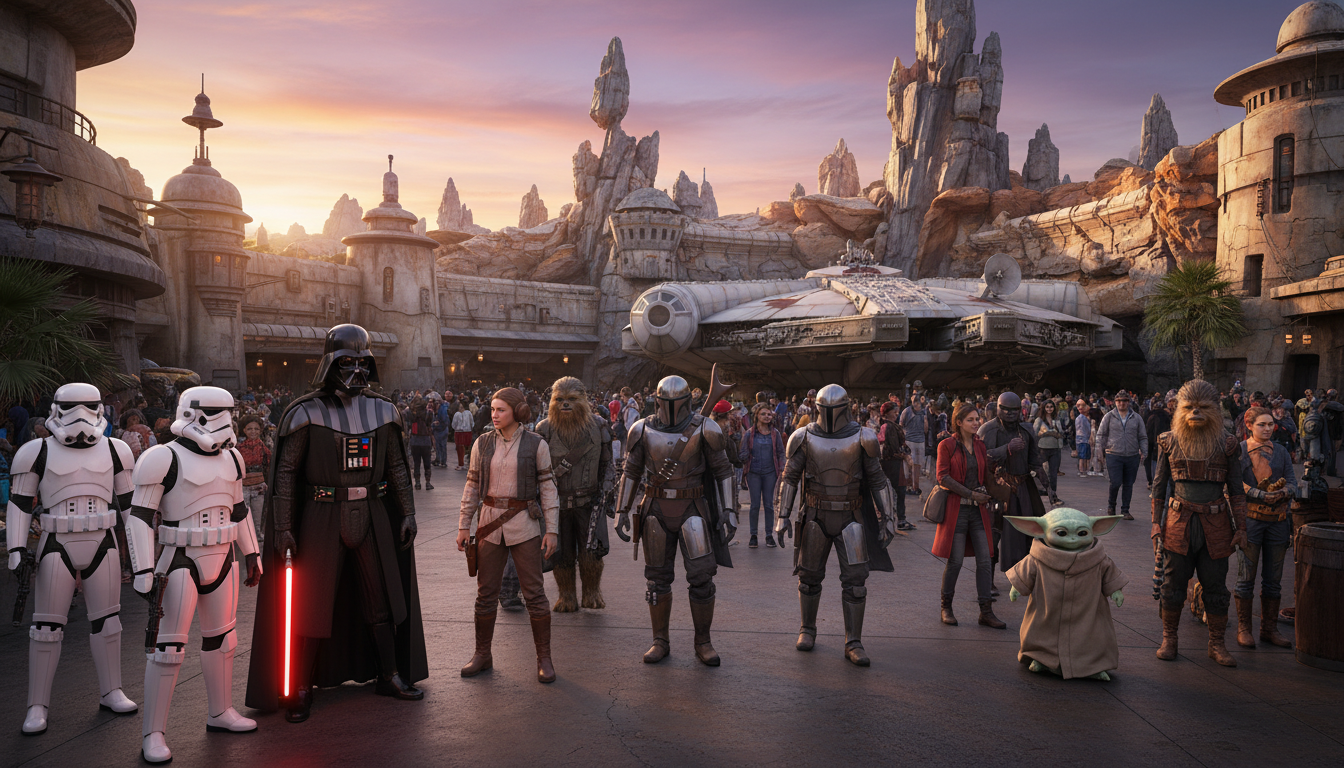 Star Wars: Galaxy’s Edge a Disneyland si apre a tutte le ere