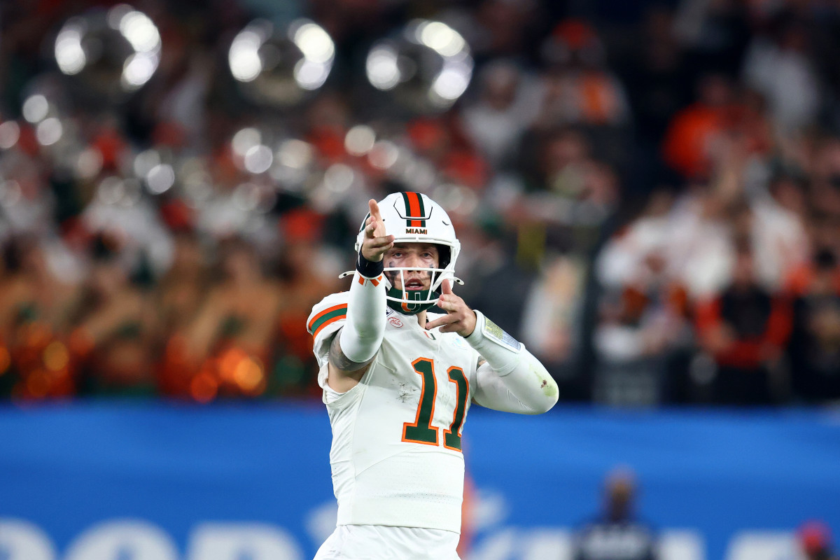 Mario Cristobal, Miami facing big quarterback decision ahead of Indiana ...