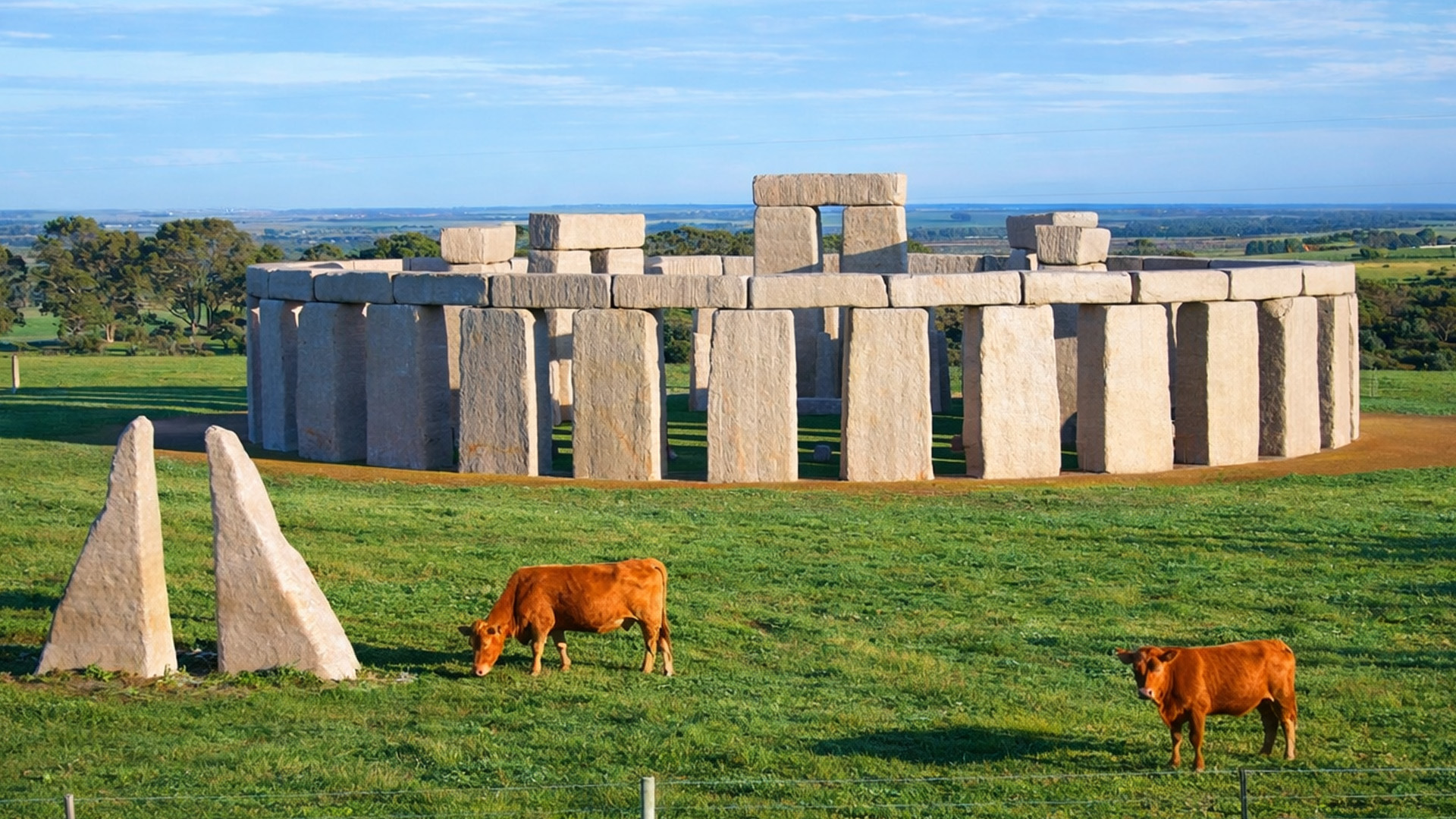 A Stonehenge in the middle of nowhere