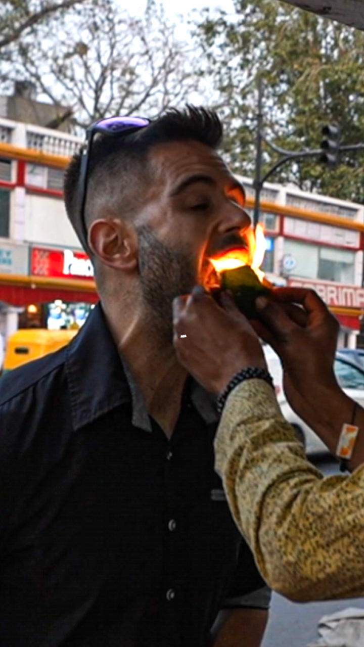 Delhi fire paan reaction: The hottest street food trend in India