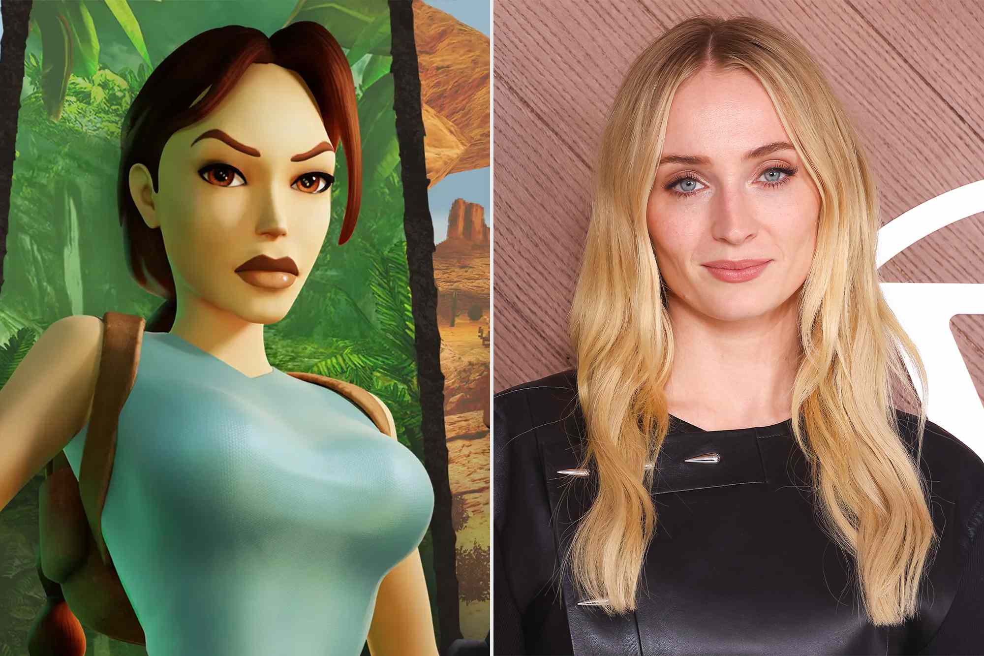 Sophie Turner channels classic Lara Croft in first "Tomb Raider" TV ...