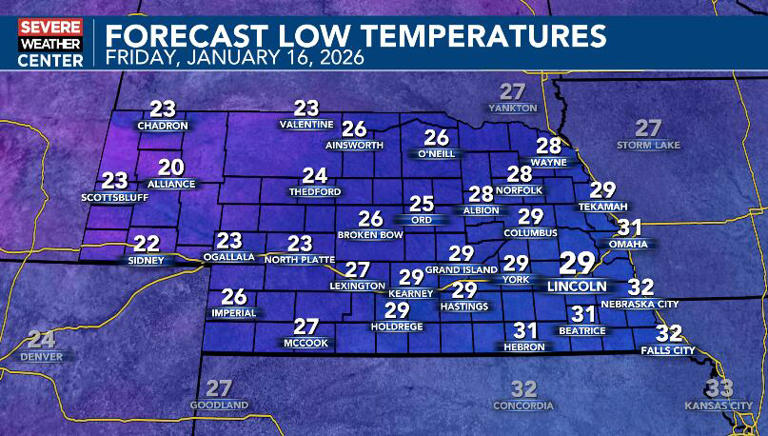 Milder today, colder tomorrow