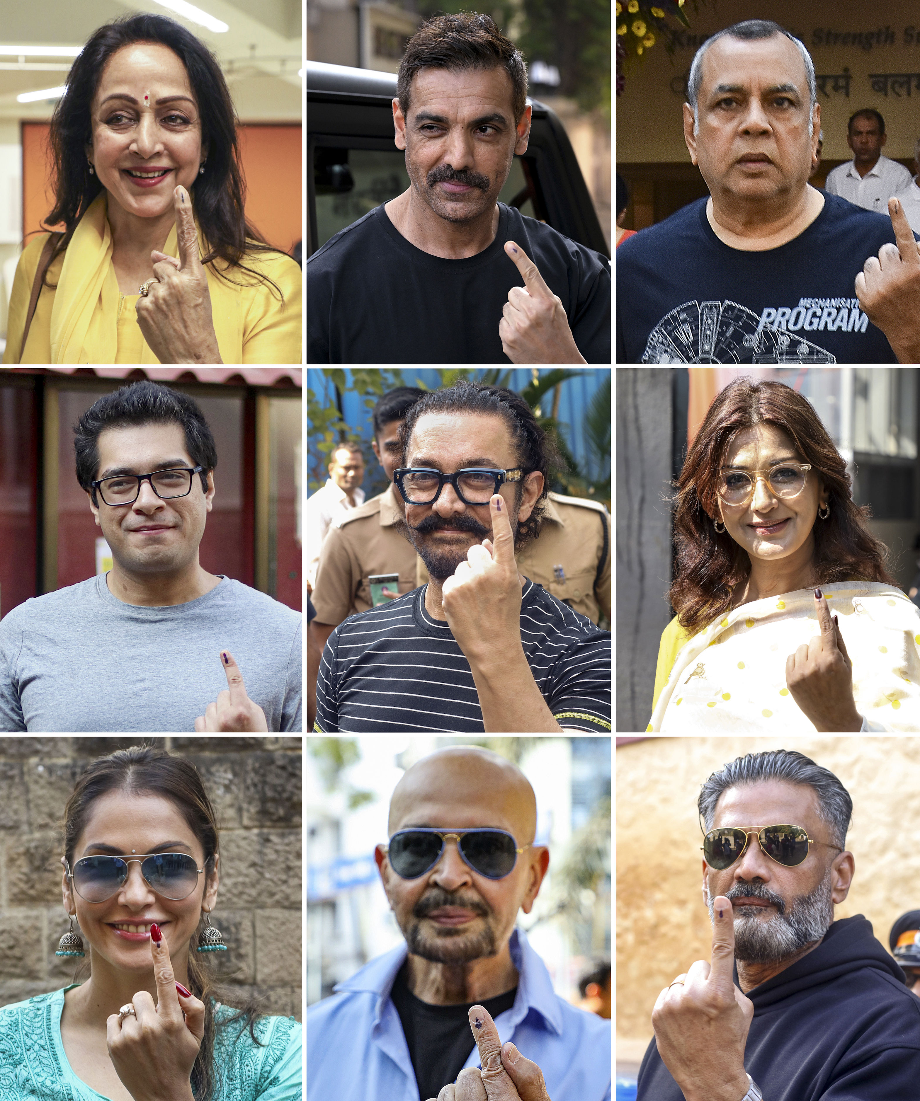 Sitaare Zameen Par: B-town biggies cast vote in civic polls, hope for ...