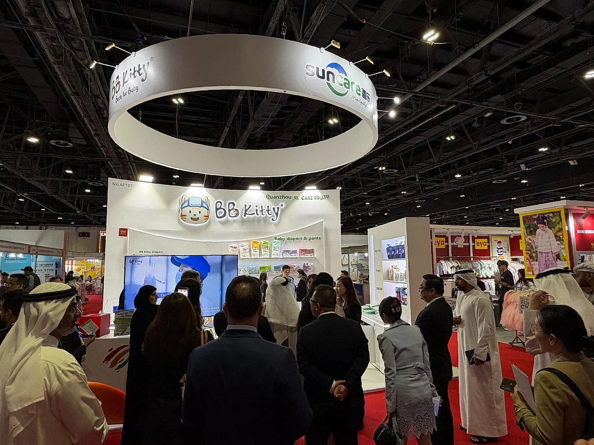 BB Kitty shines at the Middle East Maternal & Child Expo