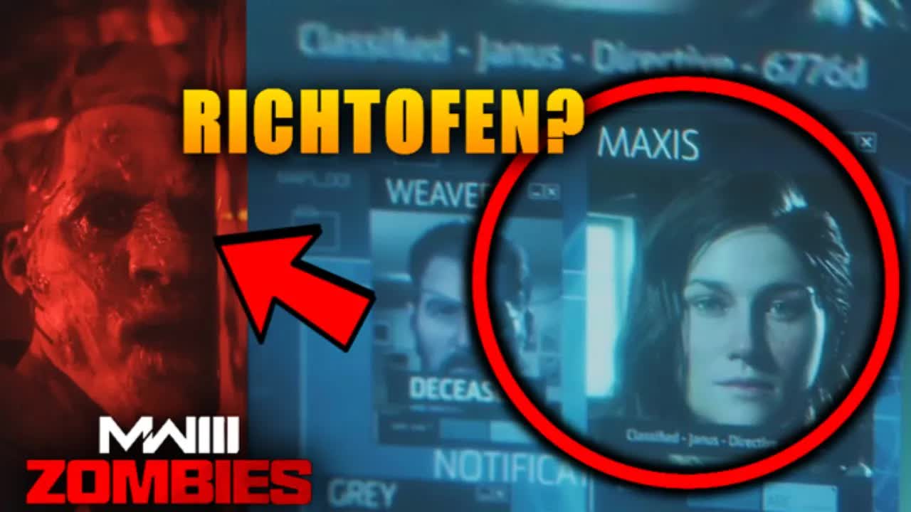 Samantha working with Richtofen on Janus? Zombie Weaver! MW3 Zombies ...