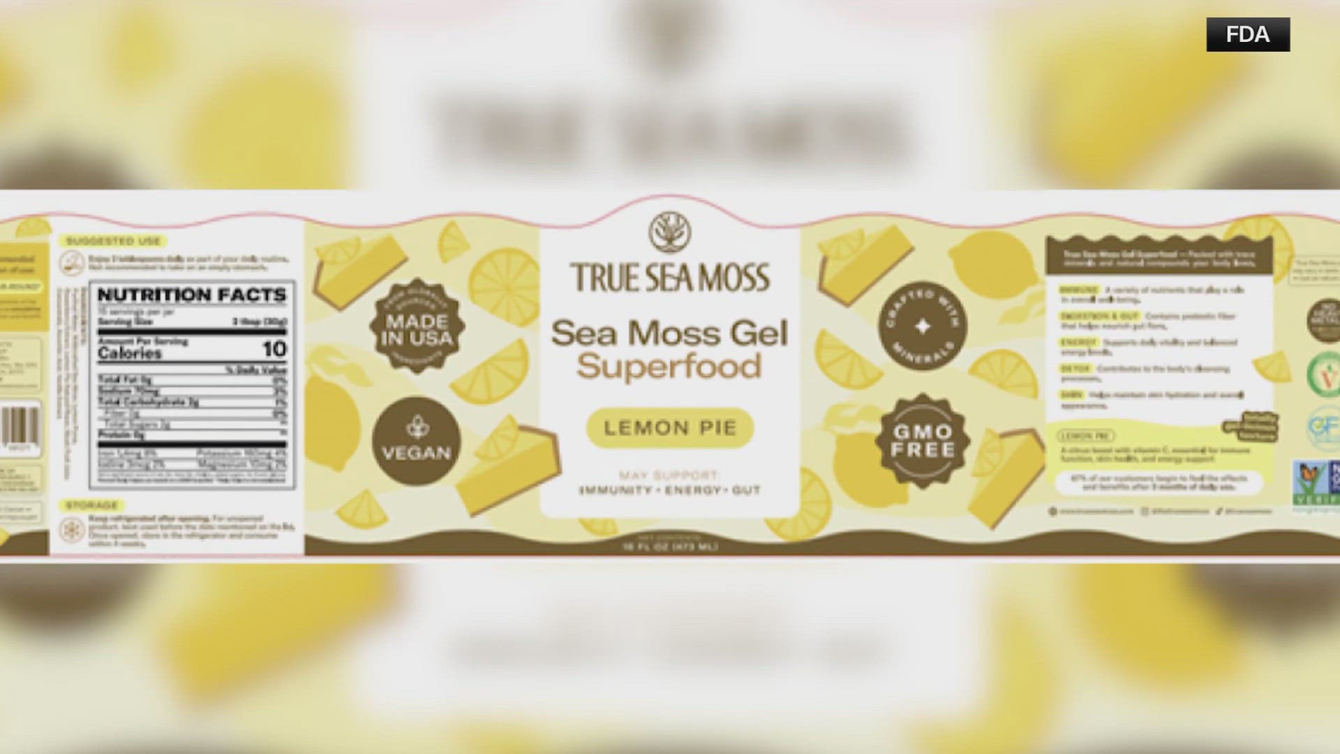 Diva Fam sea moss recall