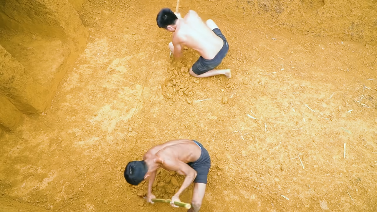 We spent 365 days underground, until the crocodile pool changed everything