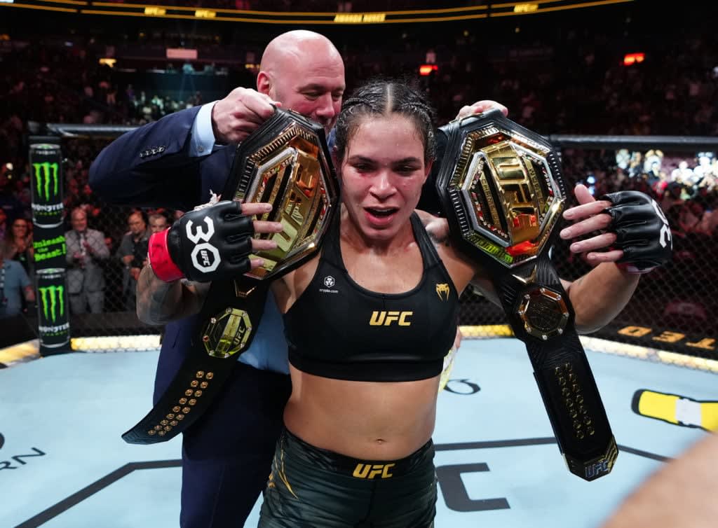 Boxing champion with 2-0-1 MMA record steps forward for Amanda Nunes ...