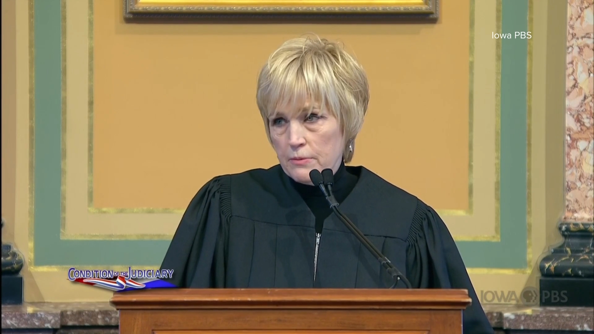 Chief Justice delivers Iowa Condition of the Judiciary