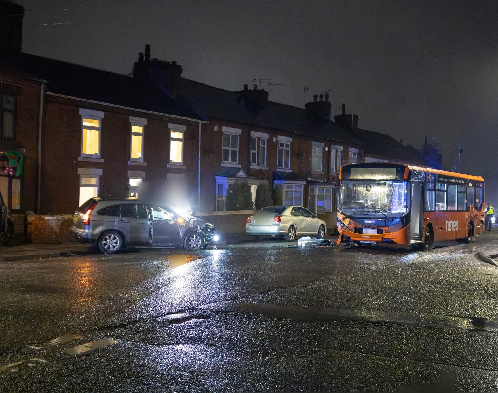 Police called to incident after car crashes into several vehicles in ...