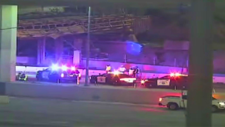 1 dead after semi hits bridge, beam falls on 10 Freeway in Southern ...