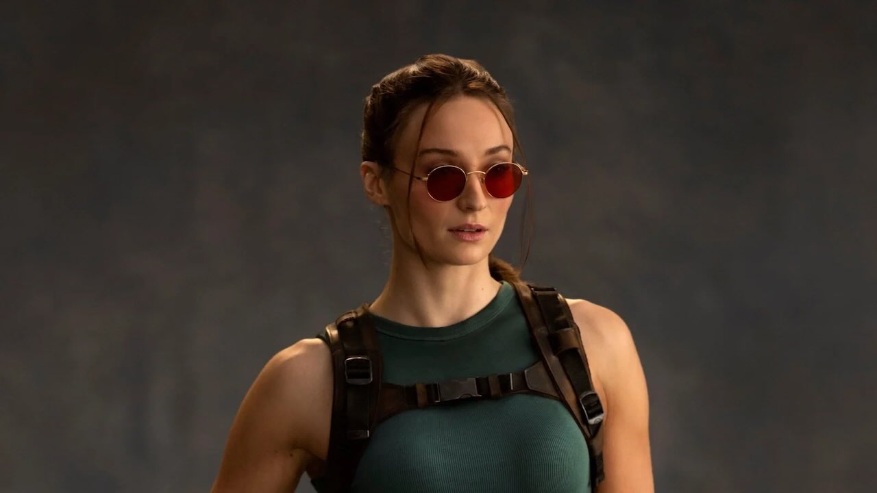 Tomb Raider: ecco la prima foto con Sophie Turner nei panni di Lara ...
