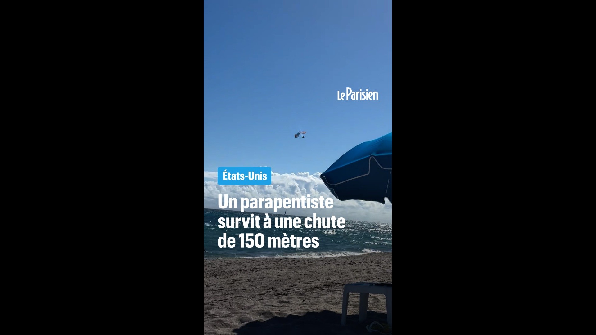 Un parapentiste survit miraculeusement à une chute de 150m