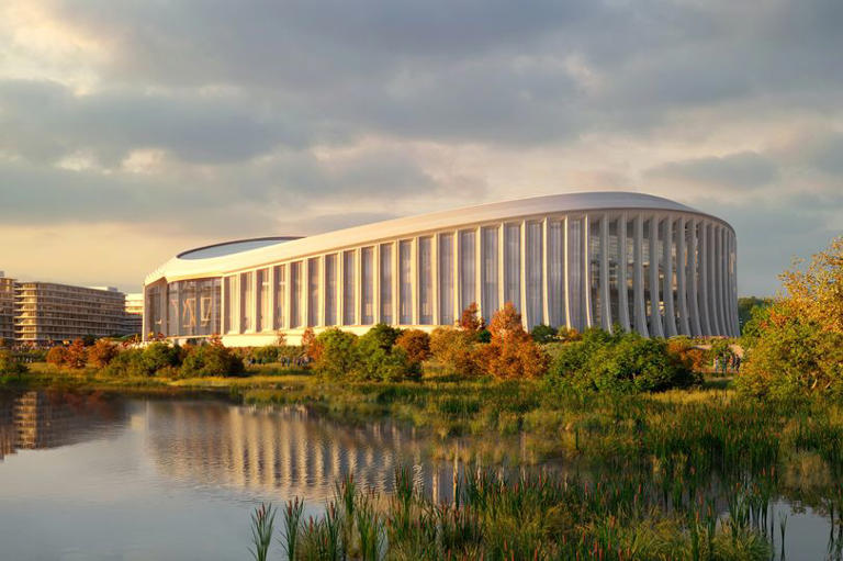 NFL team shares first glimpse of new $3.8B stadium Donald Trump wants ...