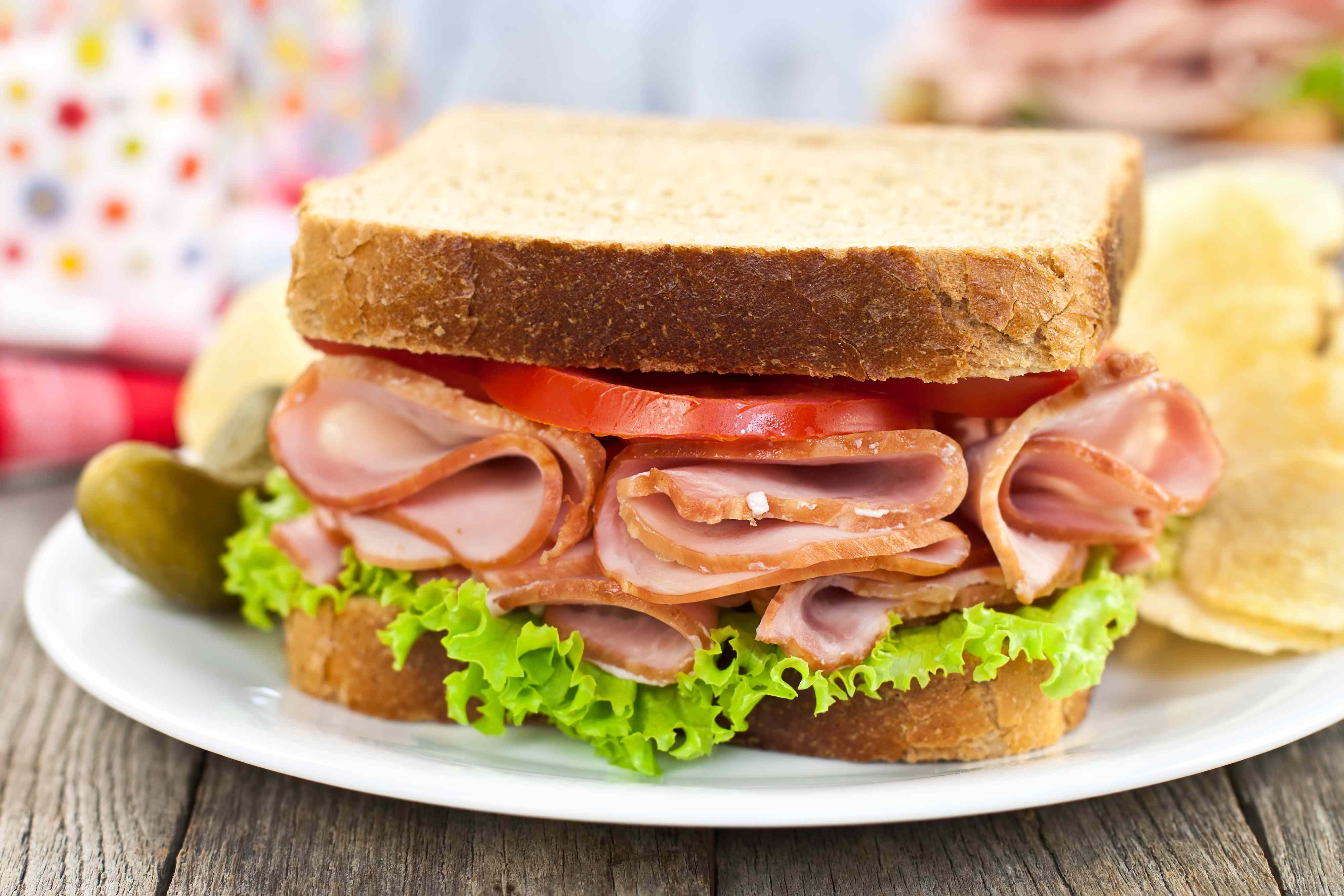 What happens to your blood pressure when you eat ham regularly