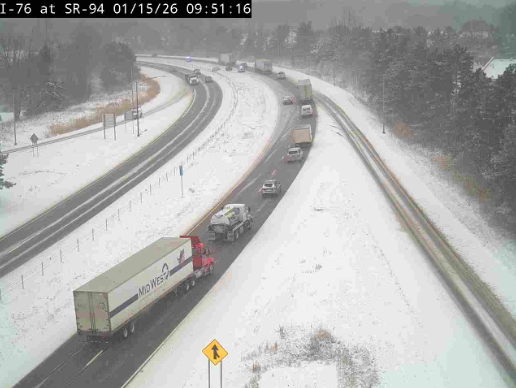 Lake-effect snow triggers crashes, highway lane closures across Summit Co.