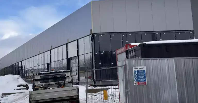 Tak powstaje centrum handlowe OTO Park Sandomierz i market Lidl. Postęp ...