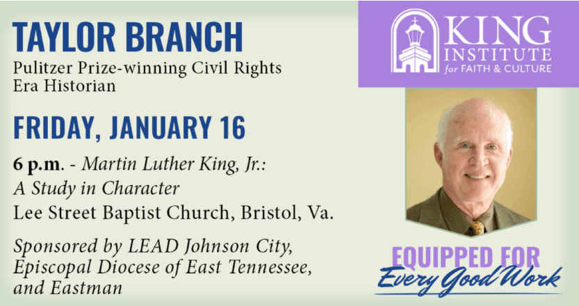 Pulitzer-winning MLK author to speak in Bristol Jan. 16, Johnson City ...