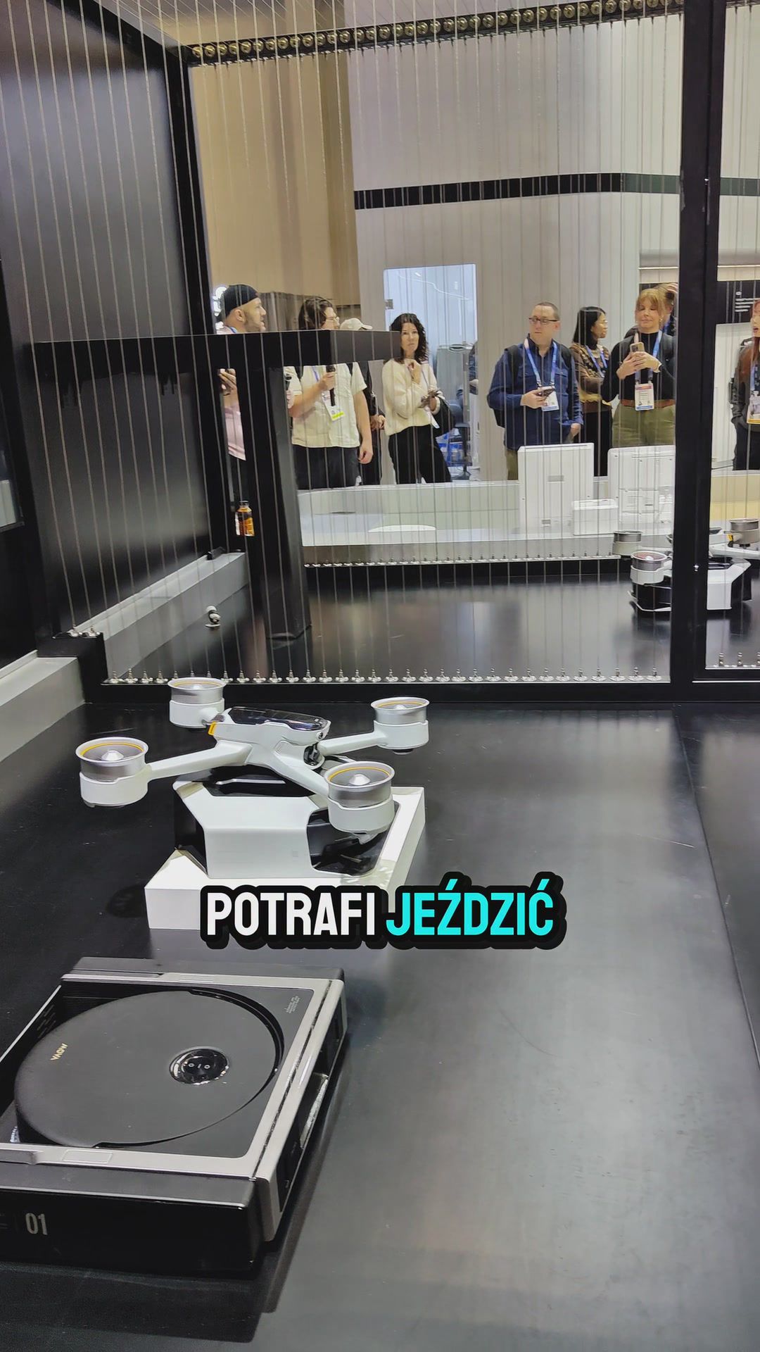 Robot sprzątający, który lata. MOVA Pilot 70