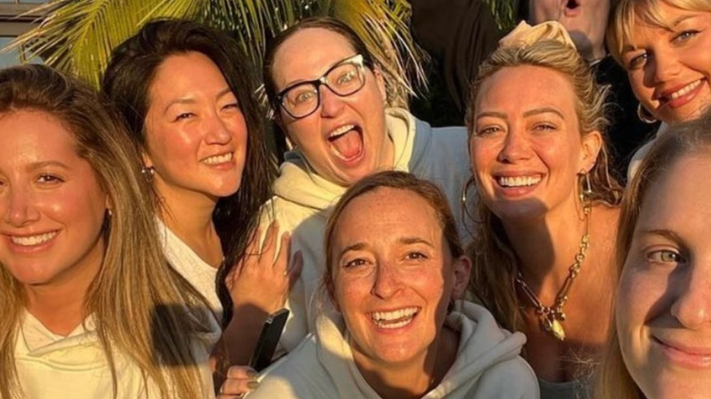 All of the celebs in Ashley Tisdale's 'Toxic Mom Group' (& their husbands)
