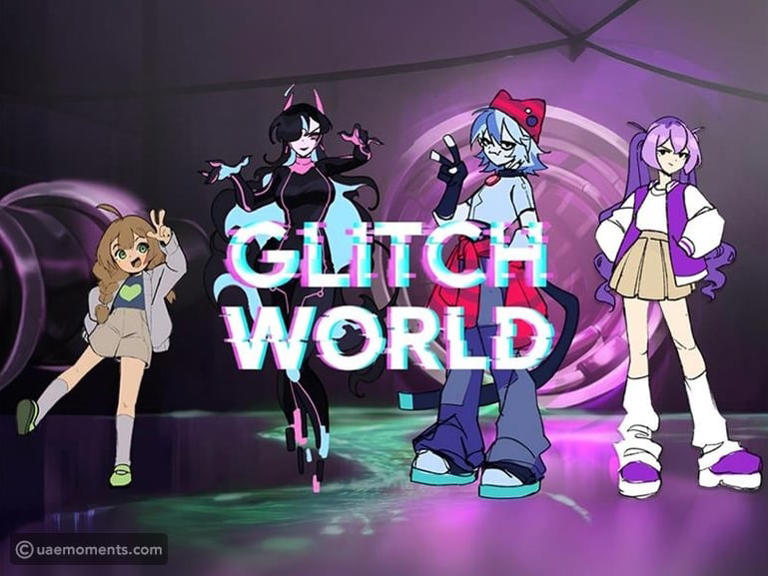New anime star in Dubai: 'Glitch World' at Art in Space