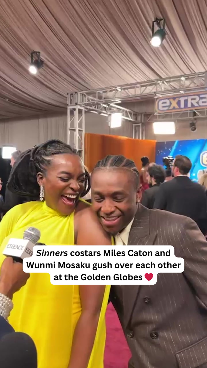 'Sinners' stars Miles Caton and Wunmi Mosaku gush over each other