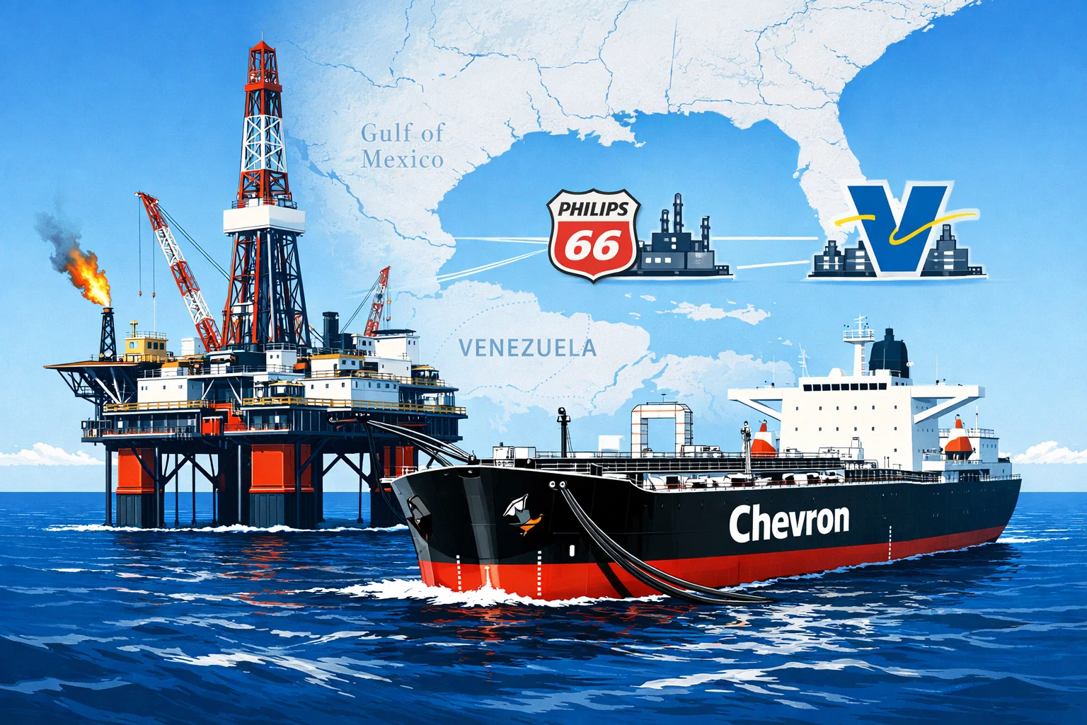 Chevron is the only US oil major still in Venezuela and it could be ...