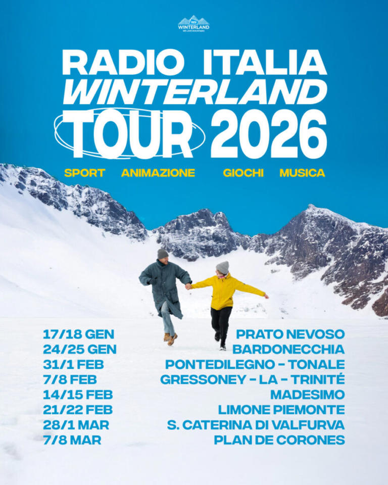 Riparte il Radio Italia Winterland Tour