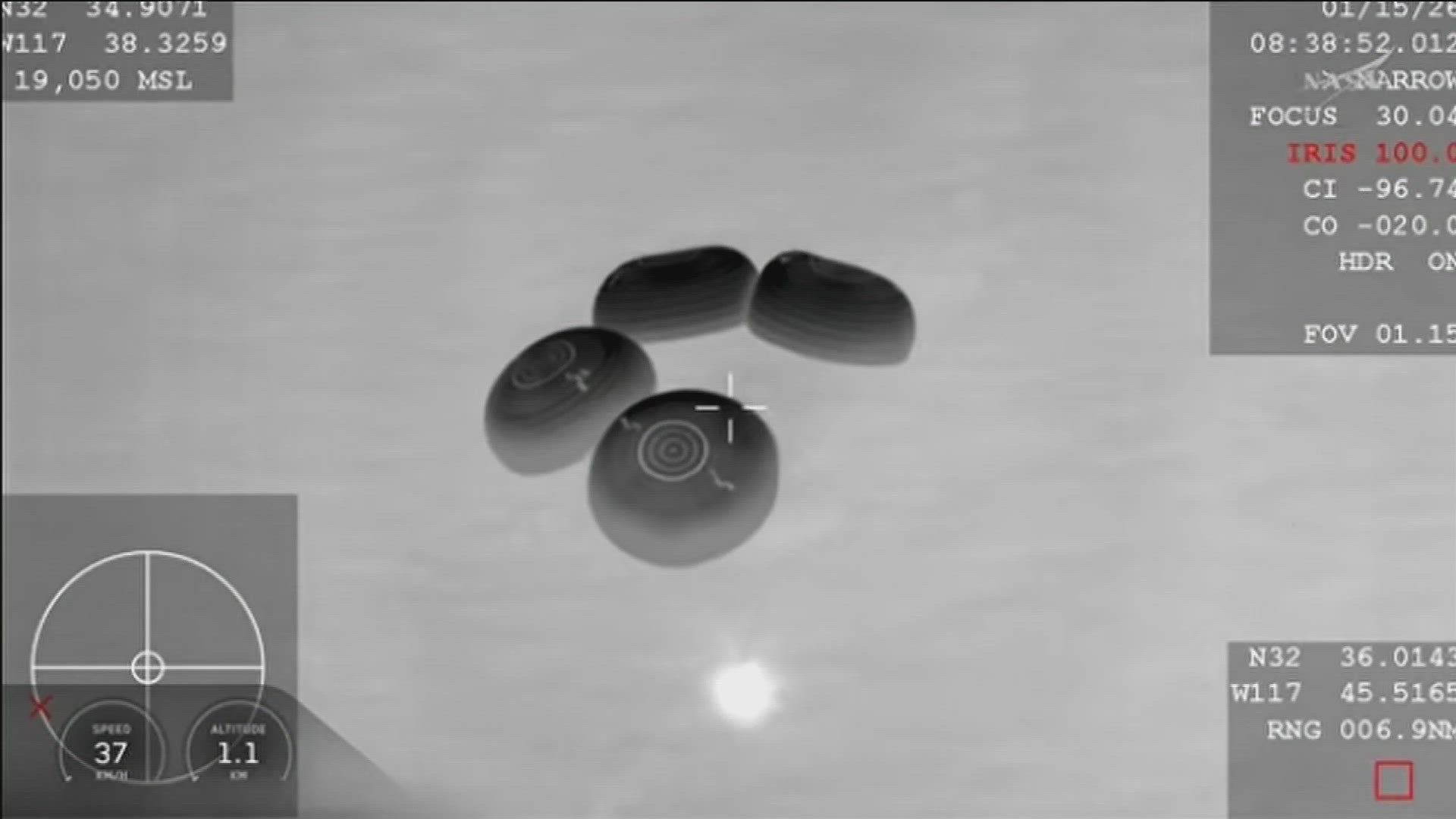 Ailing astronaut returns to Earth early in NASA's first medical evacuation