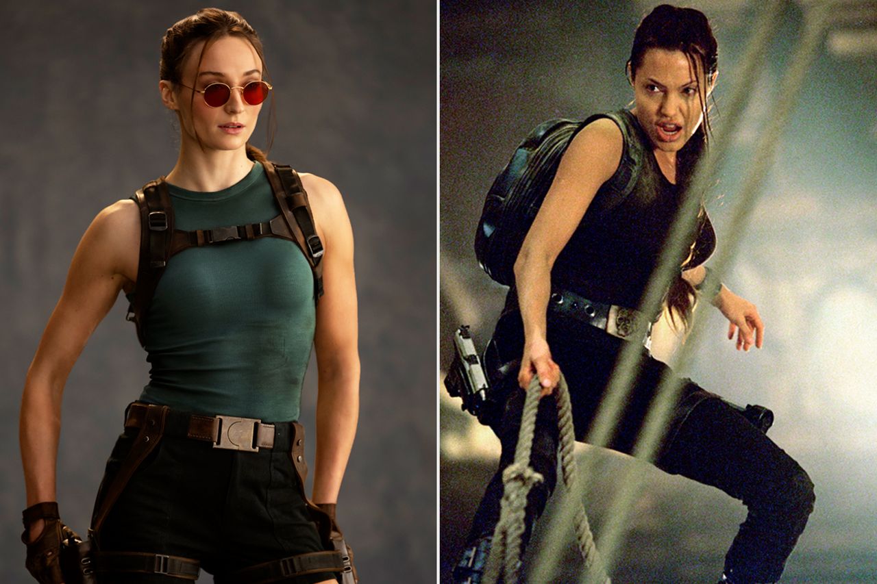 See Sophie Turner as Lara Croft for the first time as production begins ...