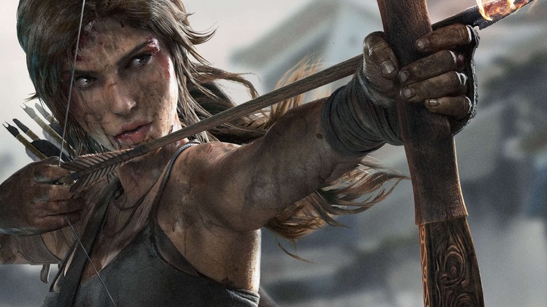 Sophie Turner's Lara Croft is revealed in first look at new Tomb Raider ...