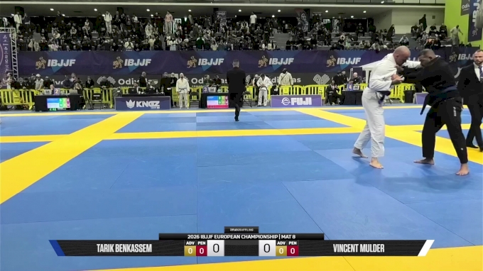 Vincent Mulder vs Tarik Benkassem 2026 European Jiu-Jitsu IBJJF ...